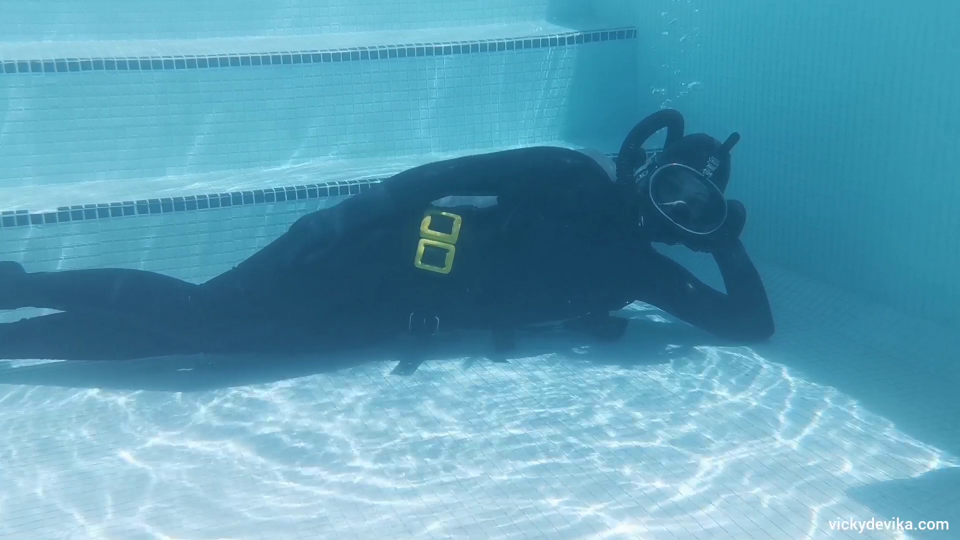 "Scuba Heaven" by Vicky Devika - Frogwoman Org