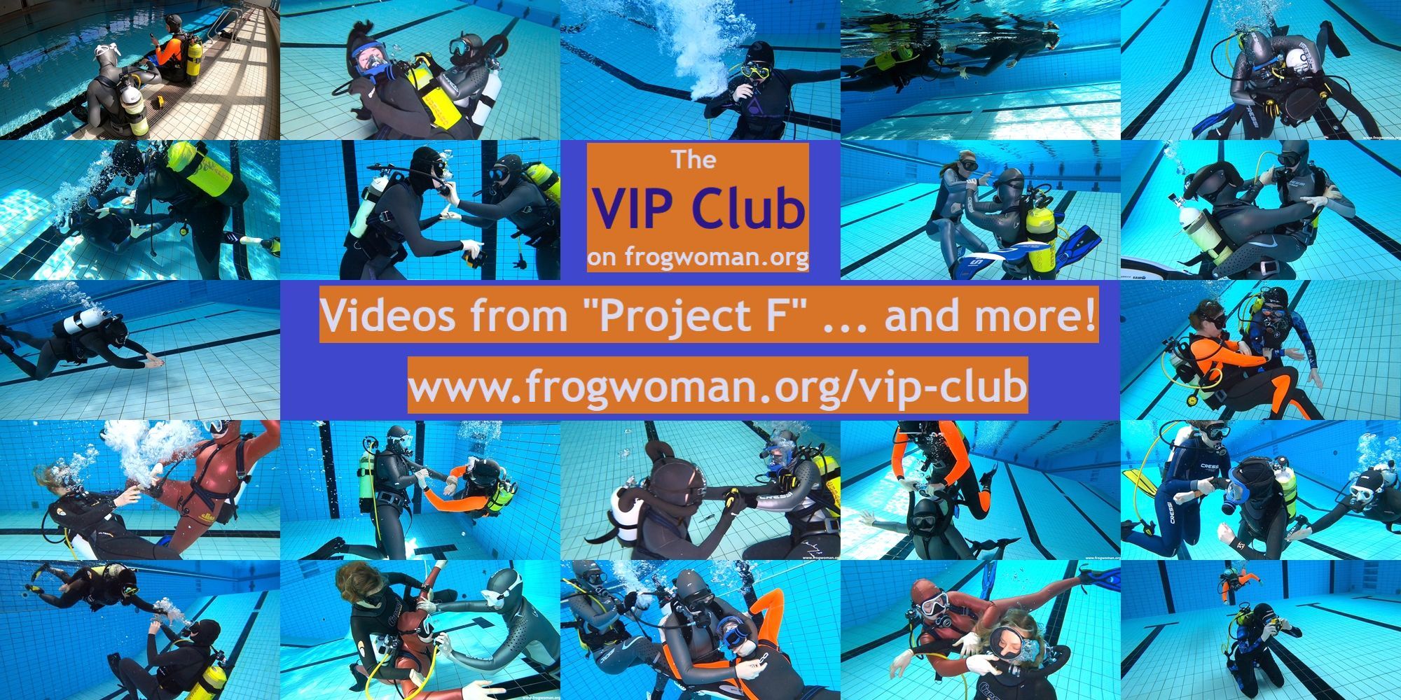 VIP Club - Entry site - Frogwoman Org